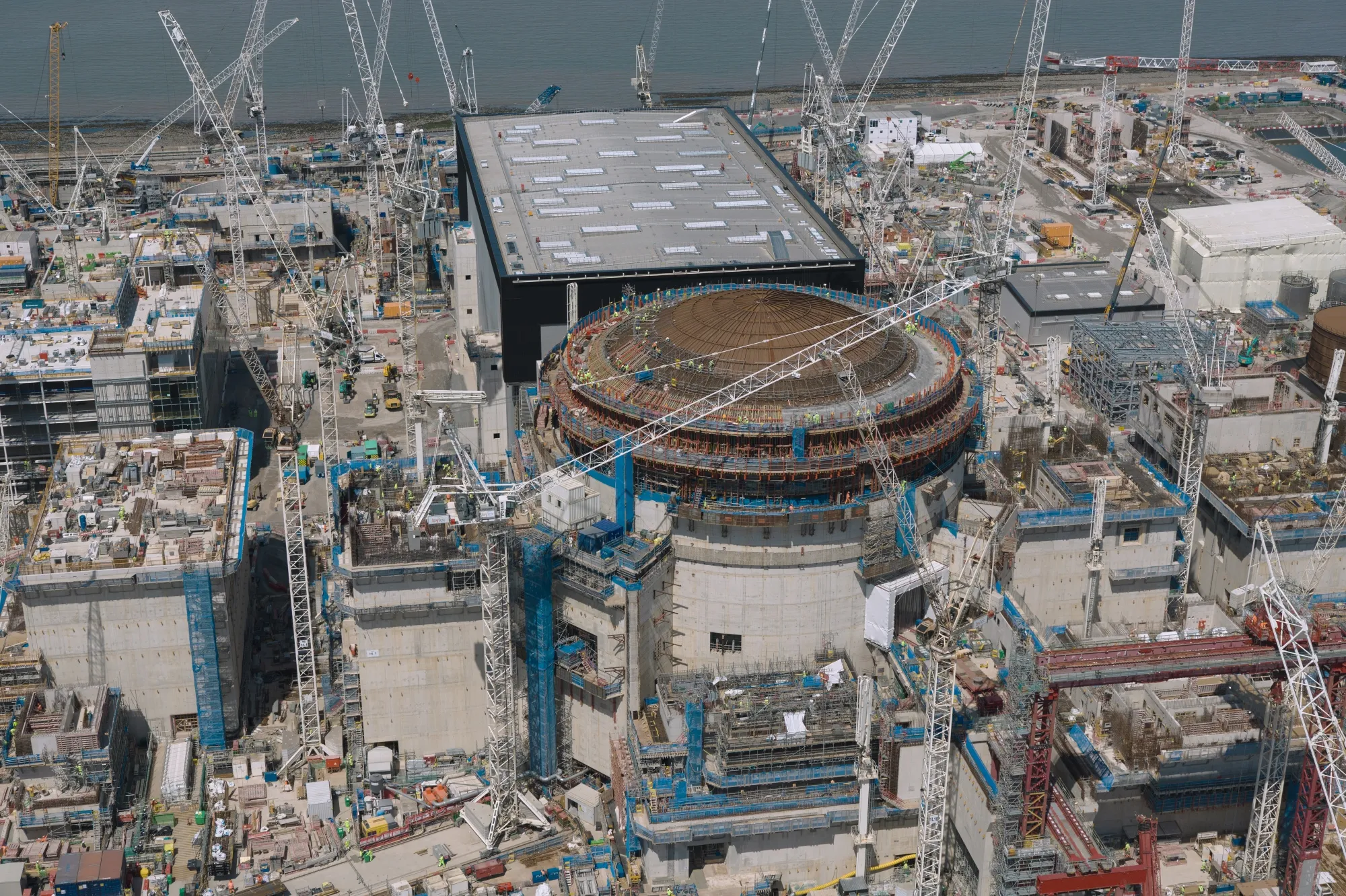 Hinkley Point C update shows significant progress ahead of second reactor dome lift | New Civil ...