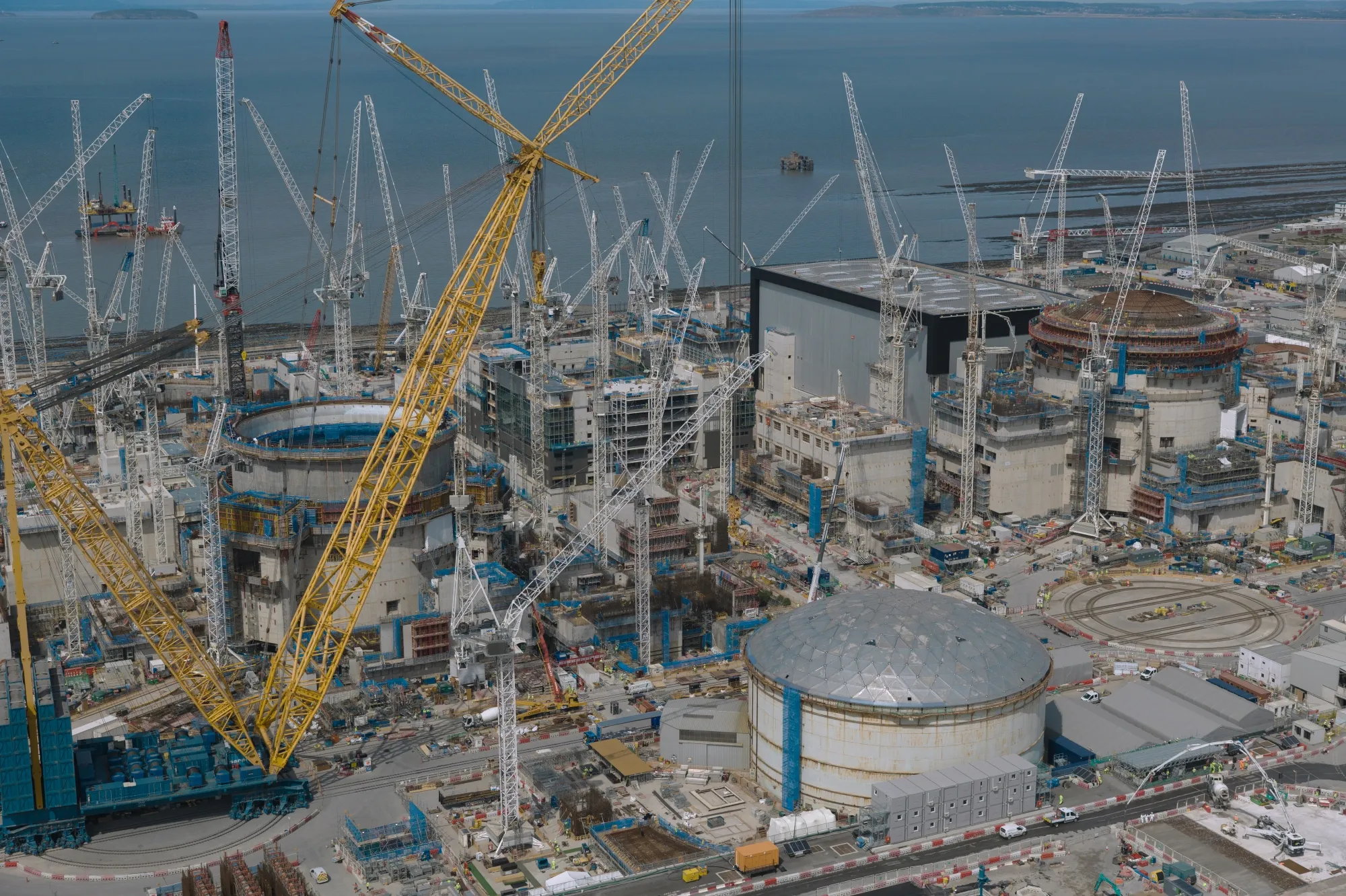 Hinkley Point C update shows significant progress ahead of second reactor dome lift | New Civil ...