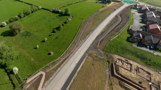 £115M Melton Mowbray Distributor Road construction entering final phase ...