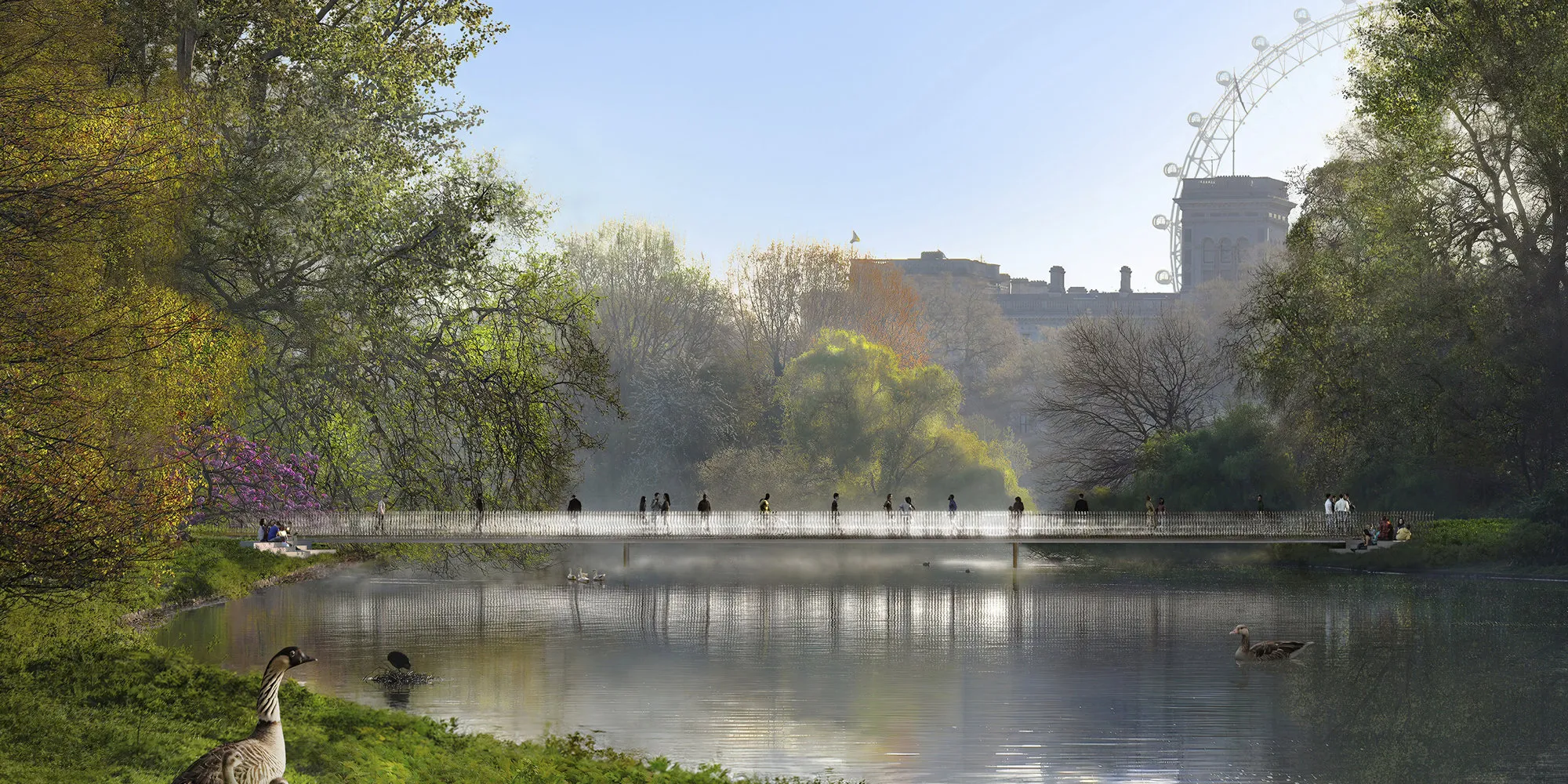 Tiara-styled cast-glass bridge chosen as winning design for Queen ...