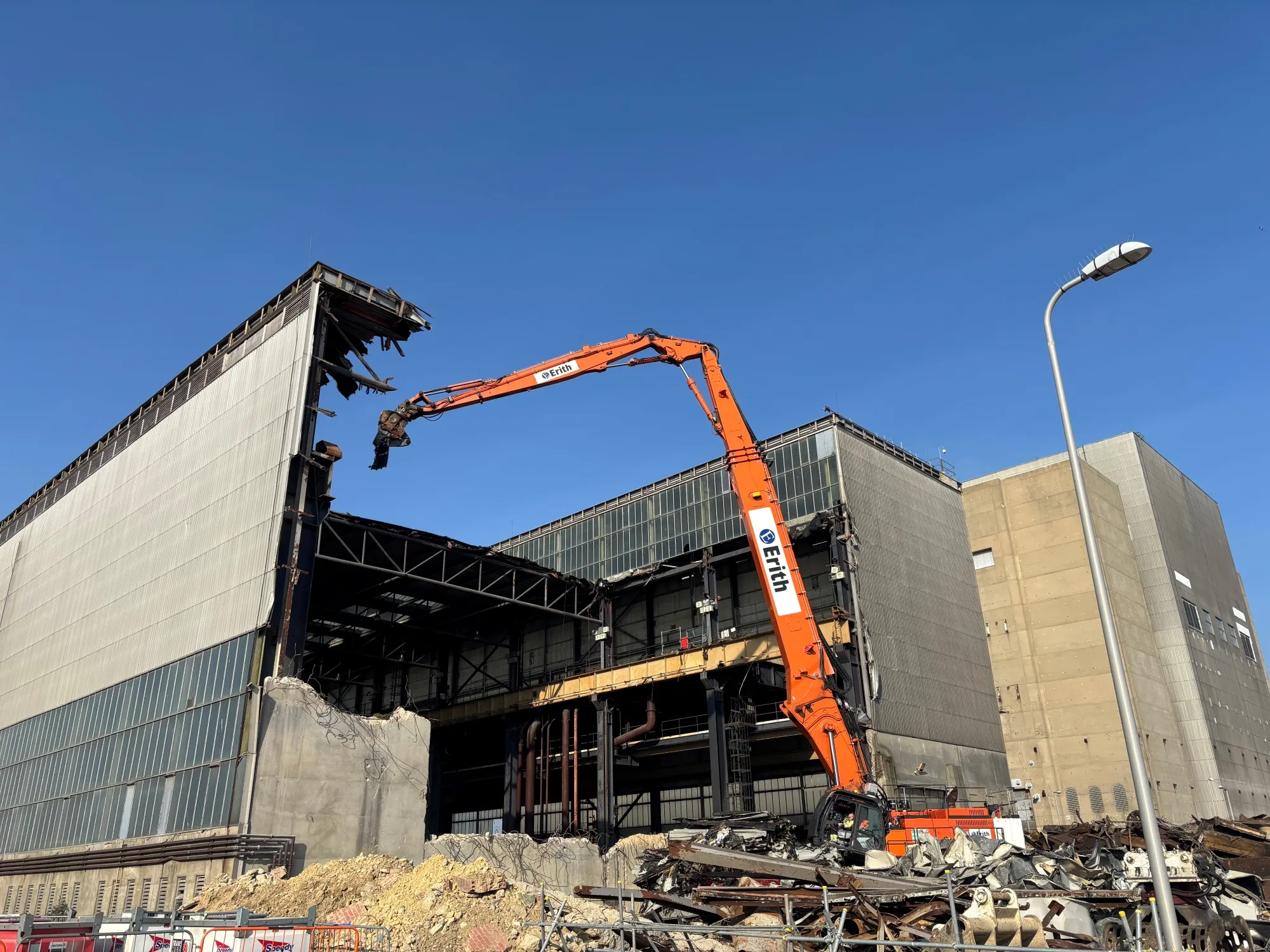 Sizewell A turbine hall demolition completed | New Civil Engineer