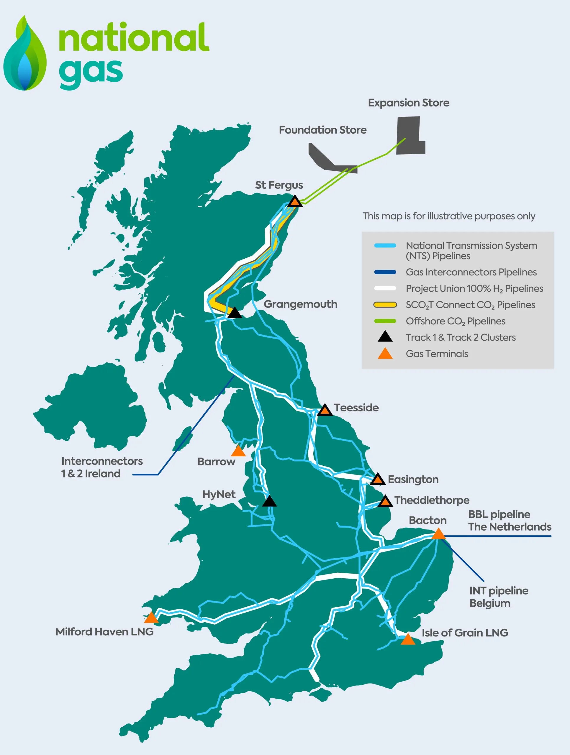 National Gas appoints WSP to design hydrogen transmission network | New ...