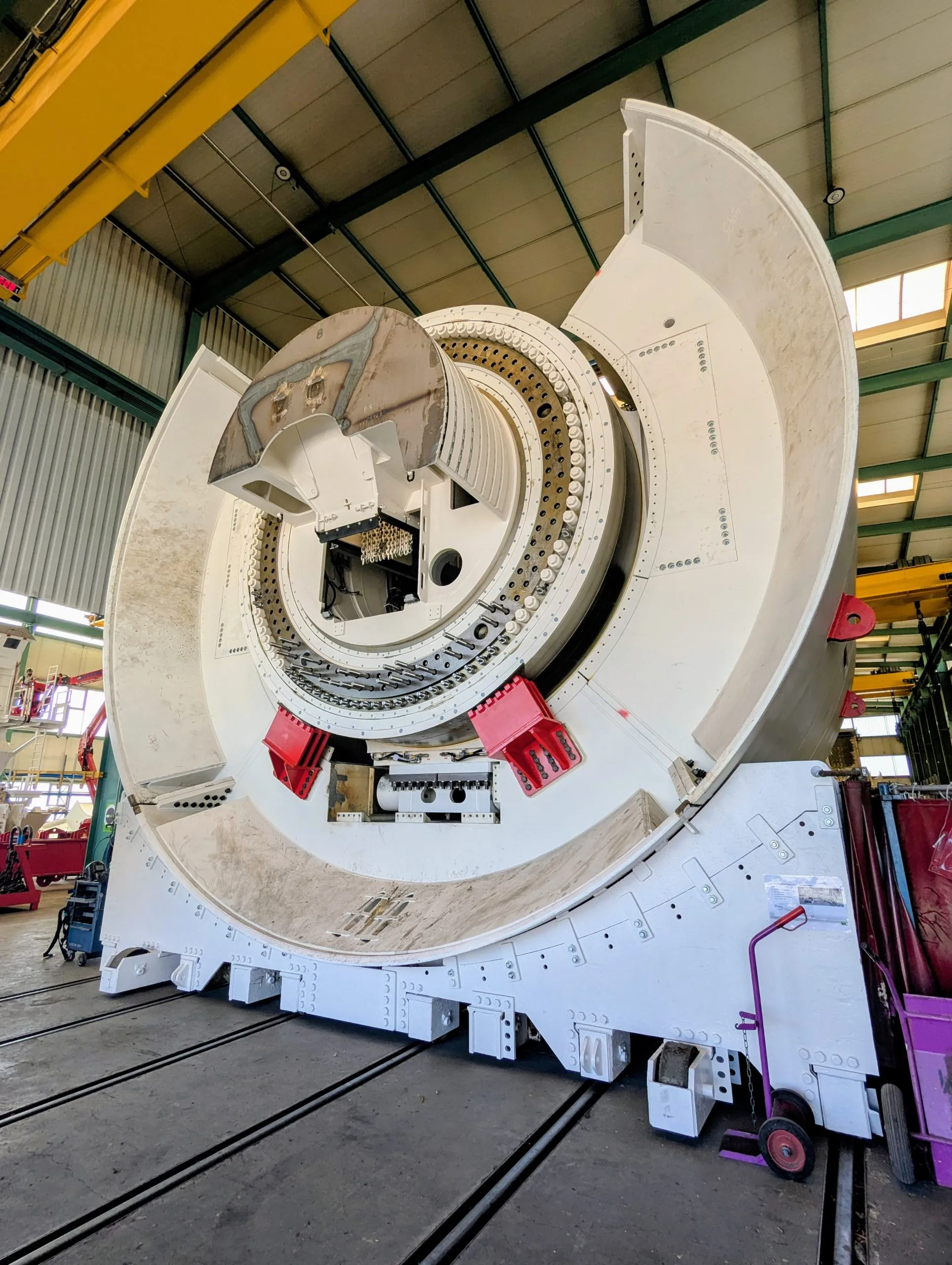 Manufacture of TBMs for first 1.6km of NYC $16bn Hudson River nears ...
