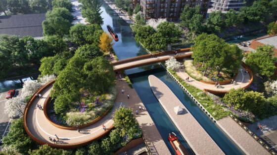 New footbridge planned to link Alperton communities across Grand Union ...