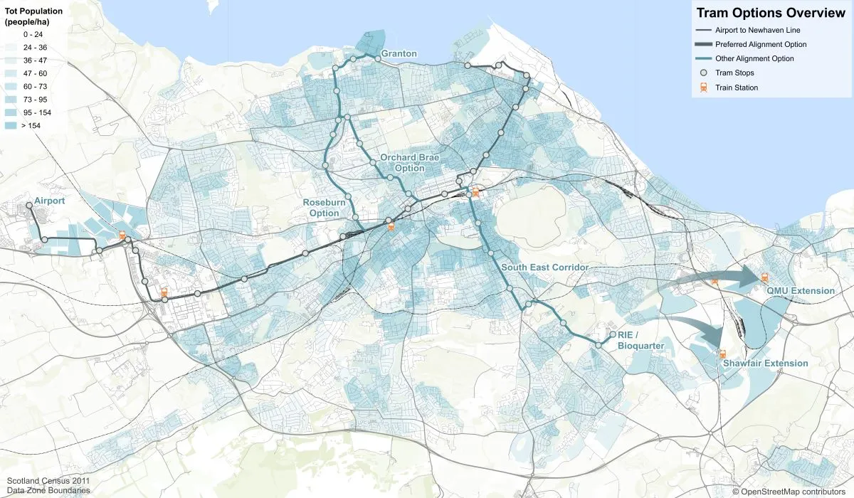 Edinburgh launches consultation on £2.9bn tram network expansion | New ...