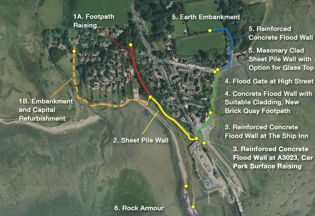 Havant alerts market to £14M Langstone flood resilience scheme ...