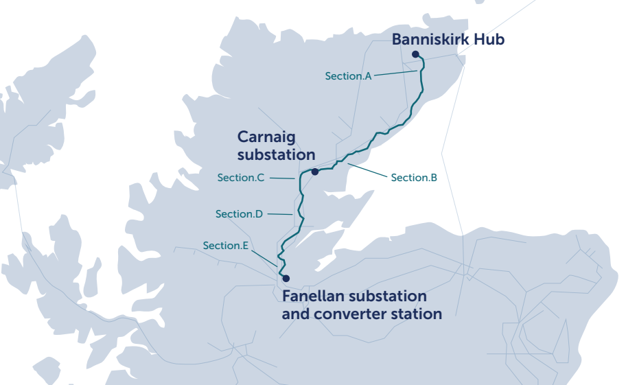 SSEN Transmission to seek consent for 173km overhead line across north ...