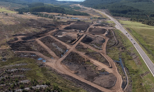Peat removal and reuse demonstrated at A9 Dualling: Tomatin to Moy ...