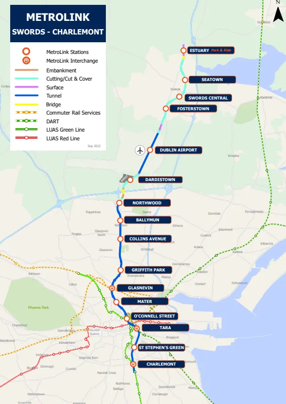 Consortium of major partners to bid for 19km Dublin Metro design, build ...