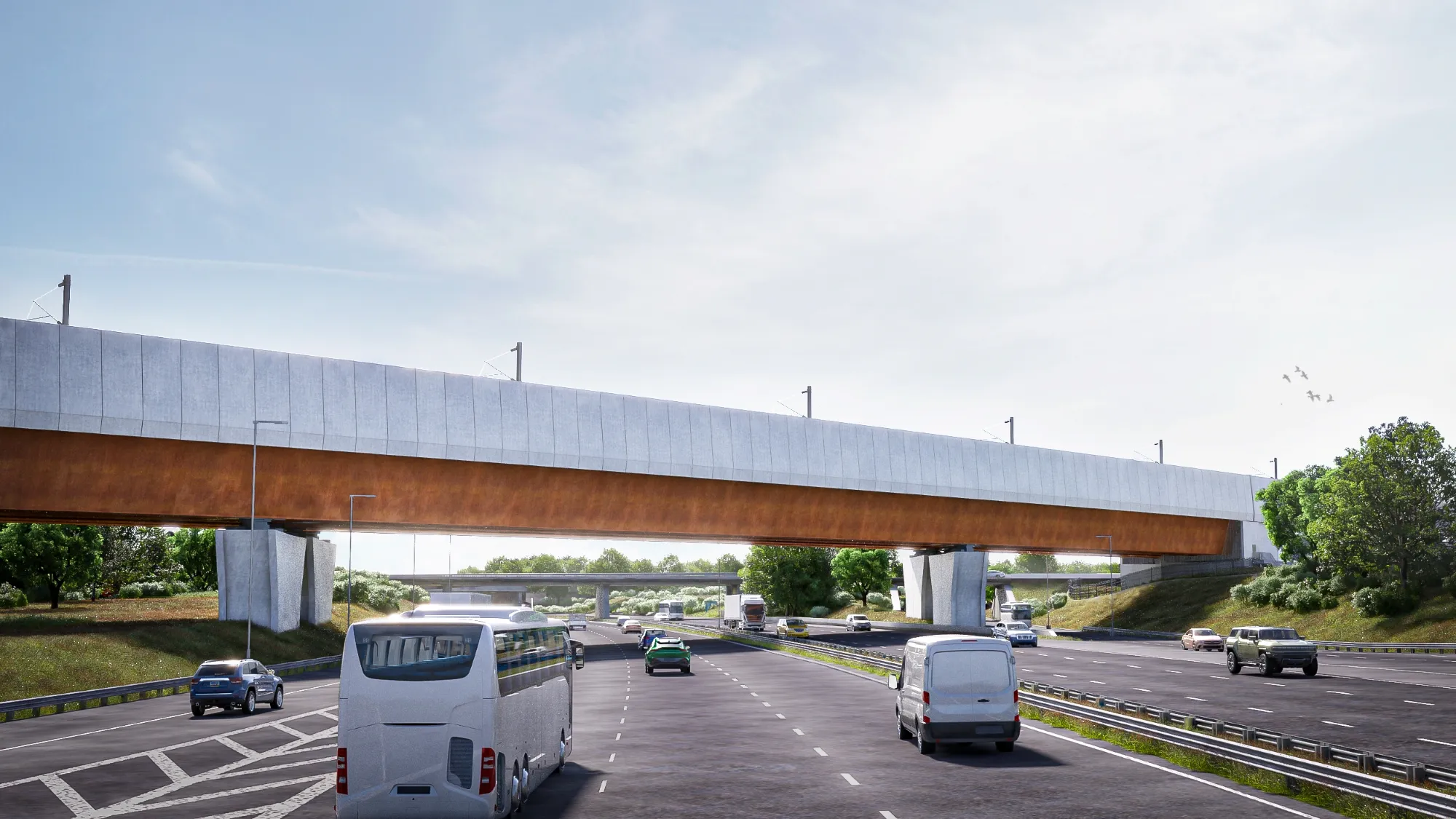 HS2 construction advances with major motorway closures near Birmingham ...