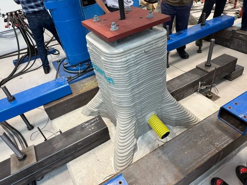 First 3D-printed electricity substation foundations exceed performance ...