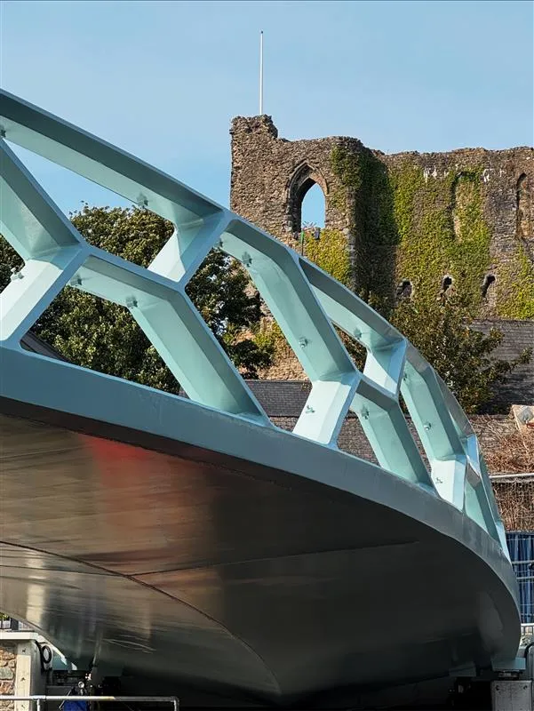 Inside the delivery of a £5.7M footbridge in Pembrokeshire designed ...
