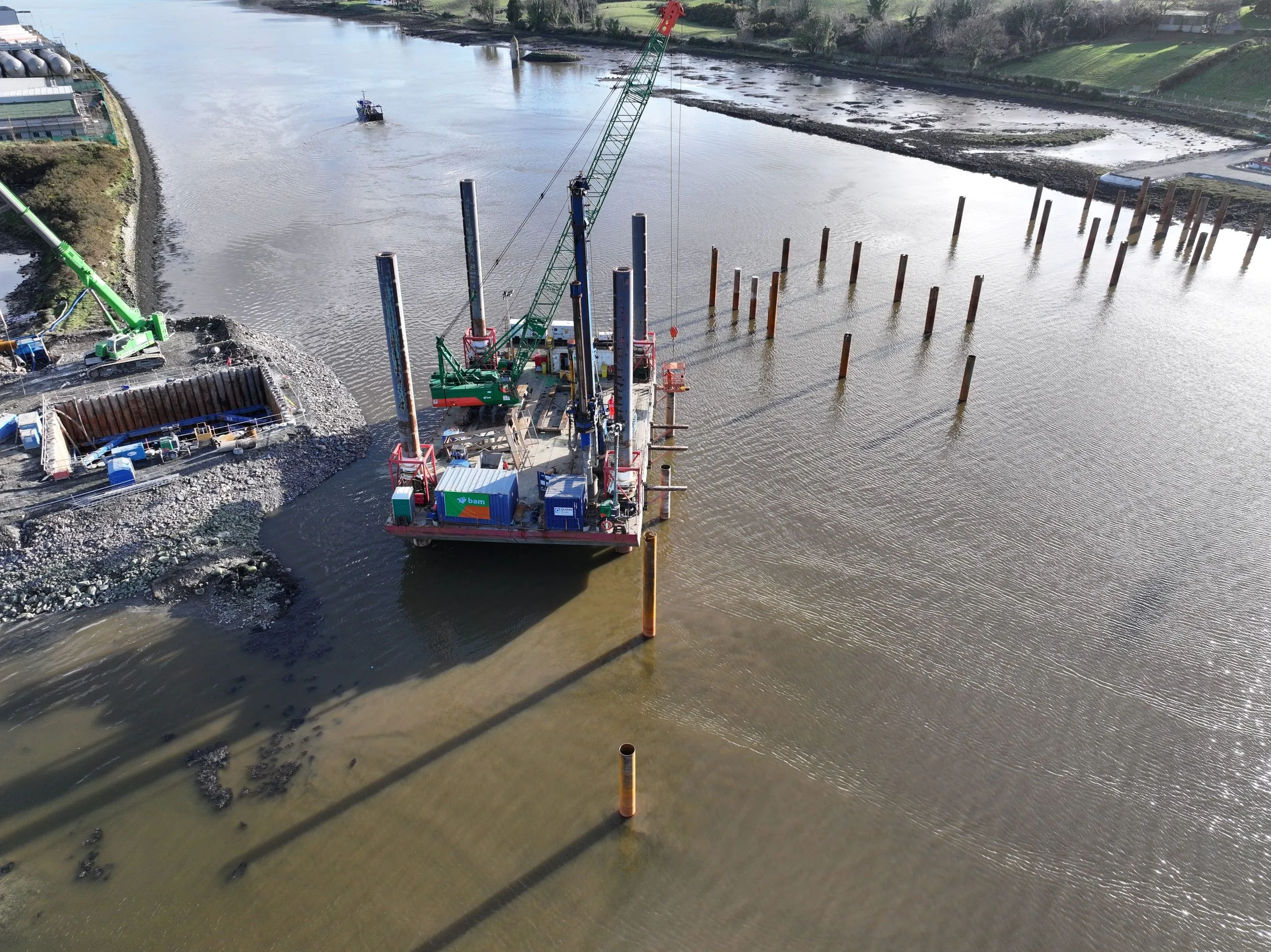How construction methodology changes influenced the Narrow Water Bridge ...